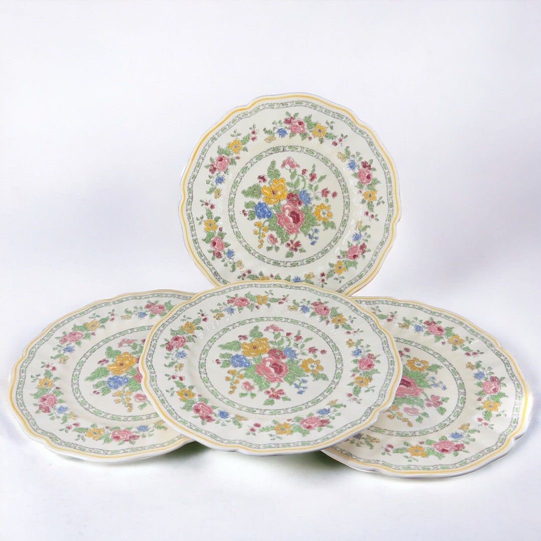 Antique Royal Doulton the Cavendish Porcelain Floral 10inch Dish Plate ...