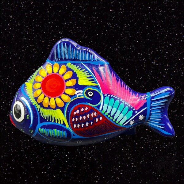 Pottery Fish Bank - Etsy