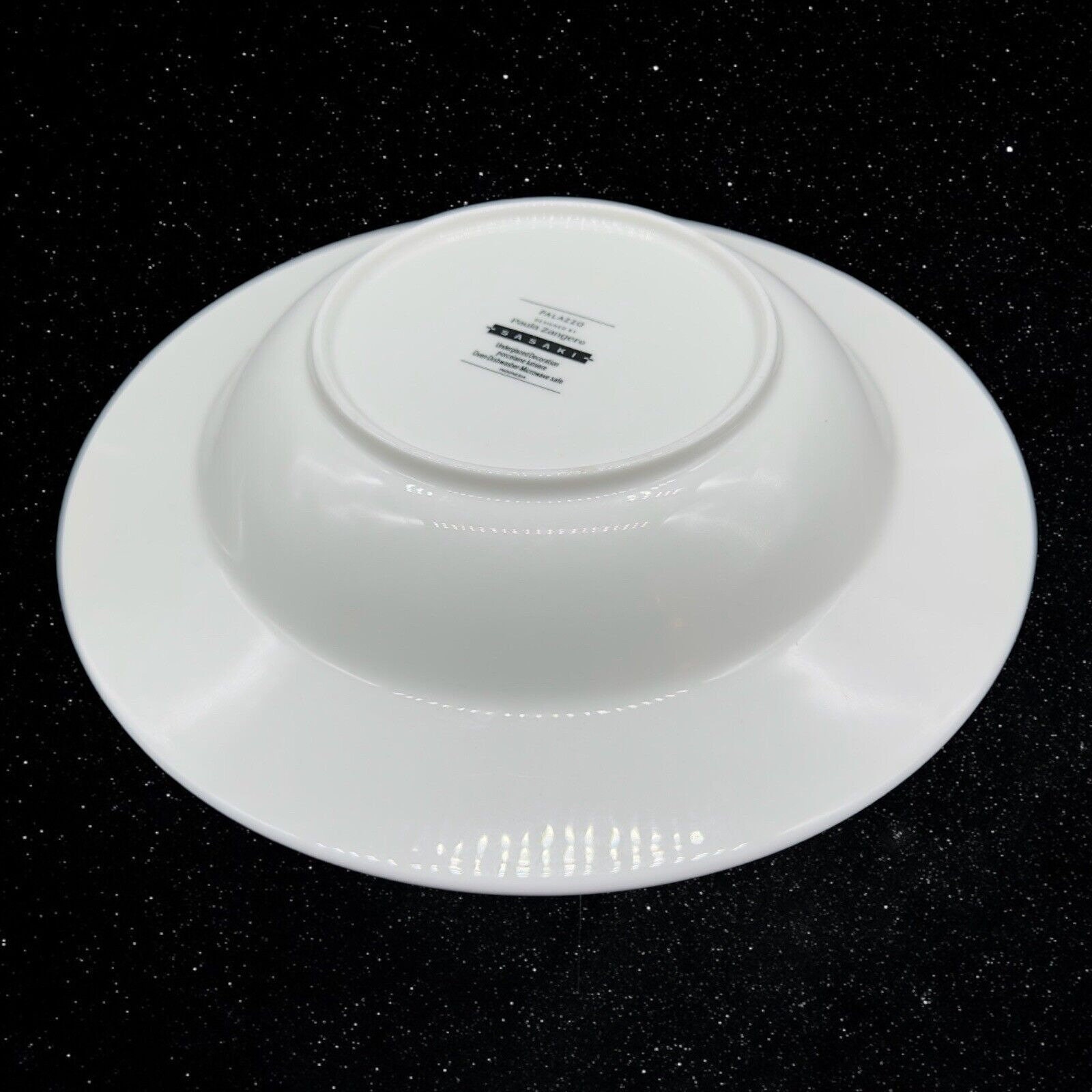 Sasaki Palazzo Designed by Paula Zanger Salad Plate Ceramic - Etsy