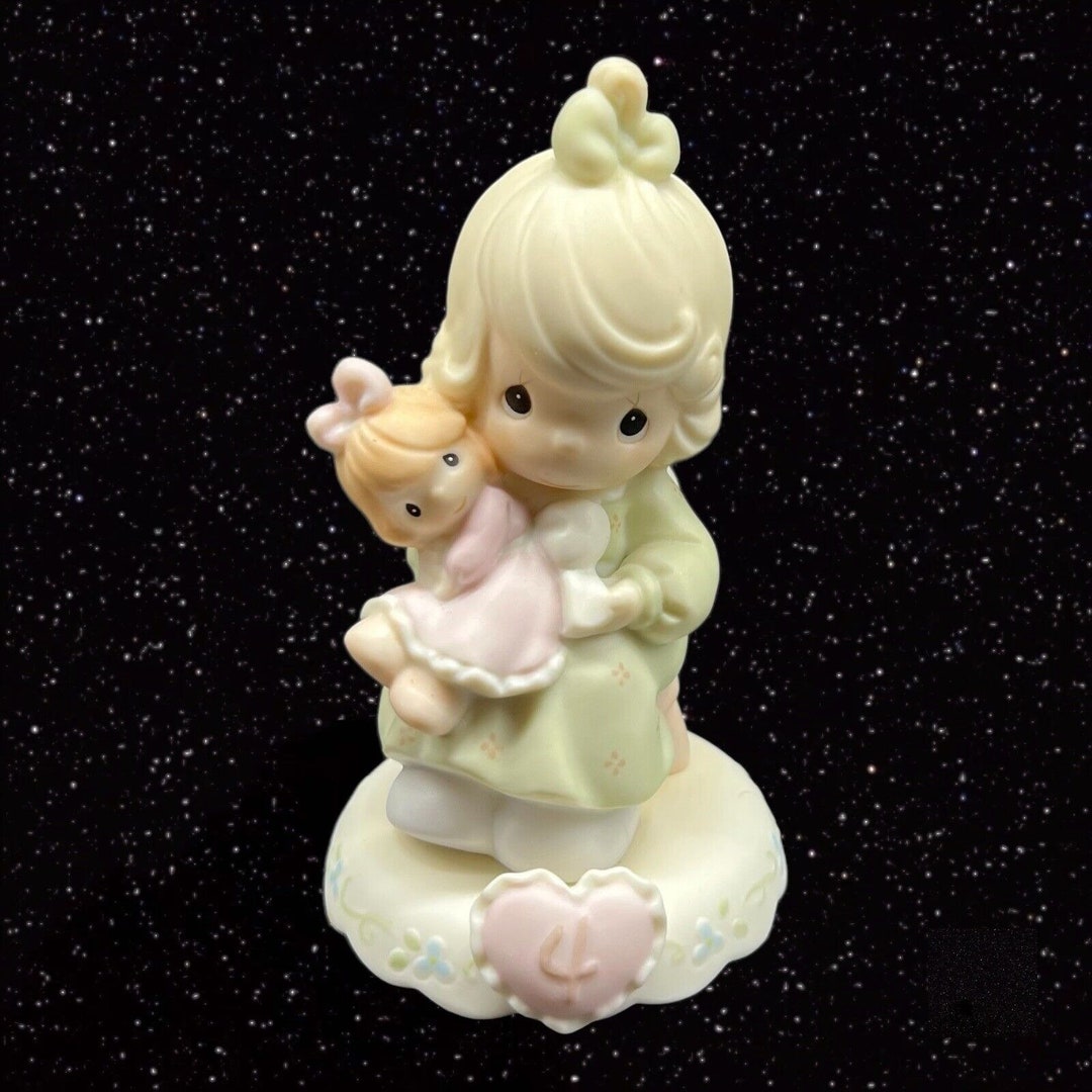 Precious Moment Figurine 136239 Growing in Grace Age 4 Enesco 1994 ...