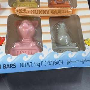 Vintage 1992 Johnson's Pooh & Pals Sudsy Little Soaps 4 Pack 1.5 Oz ...