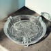 1970s Blenko Huge Heavy Ashtray Chinese Classics Birds Clear Manganese ...