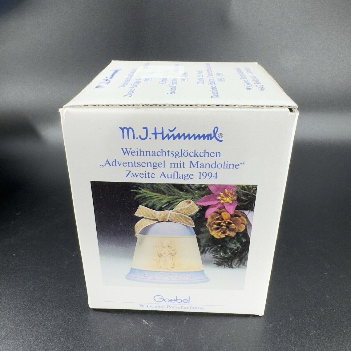 1994 Hummel Goebel Christmas Bell Ornament Festival Harmony Mandolin ...