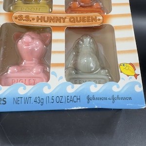 Vintage 1992 Johnson's Pooh & Pals Sudsy Little Soaps 4 Pack 1.5 Oz ...