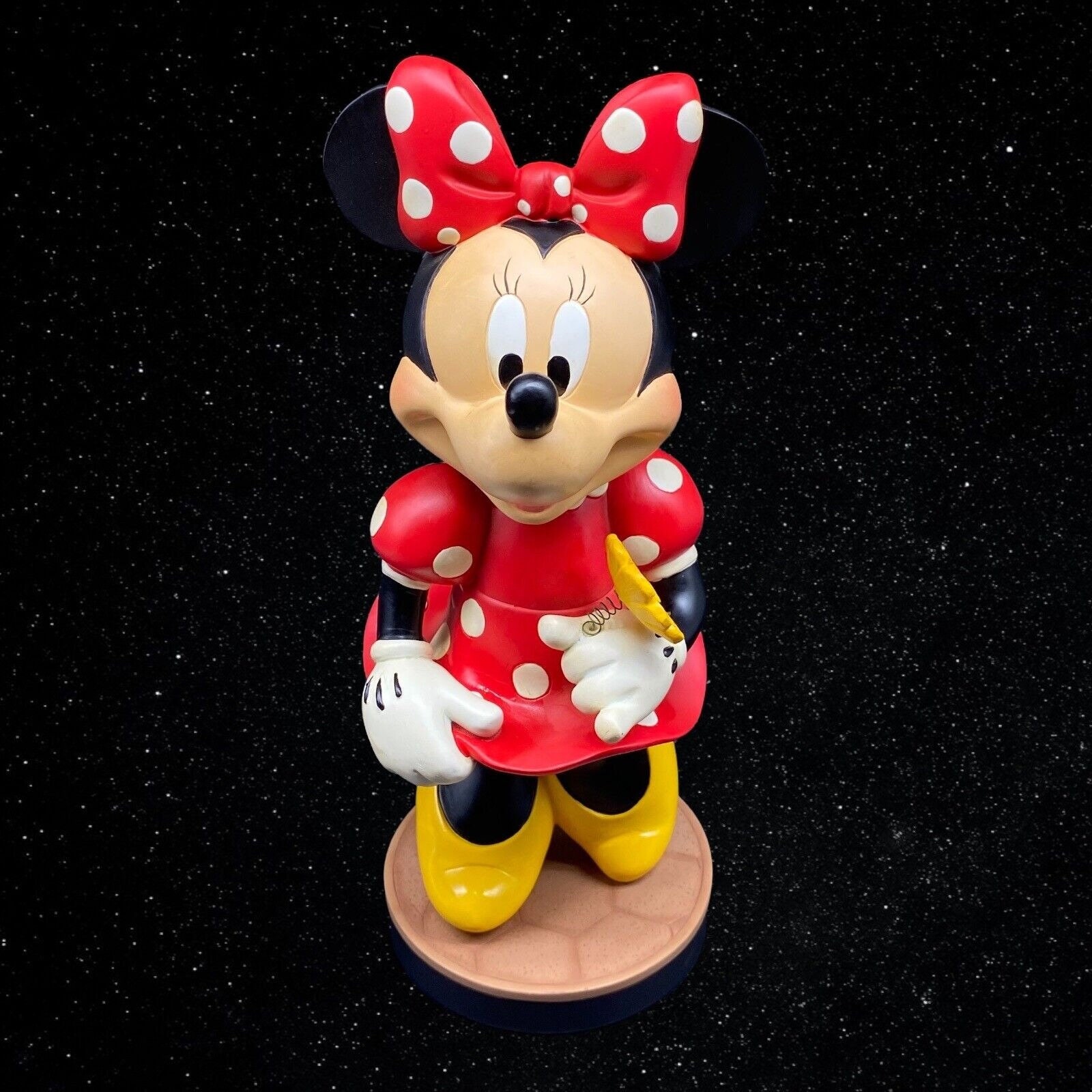 Walt Disney Minnie Mouse Red Polka Dot Dress Bobble Head 9T - Etsy