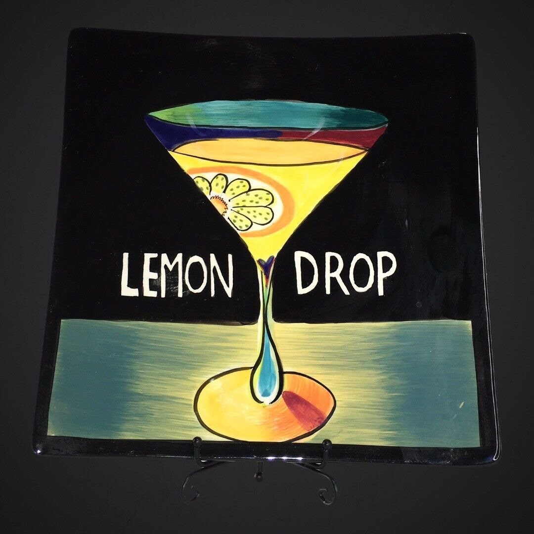 Mary Naylor Designs "lemon Drop" Handpainted Decorative Wall Plate 2003 ...