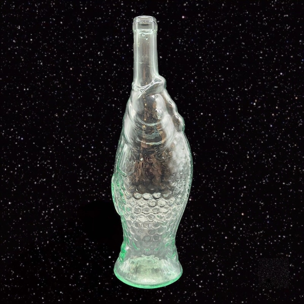 Glass Fish Bottle - Etsy