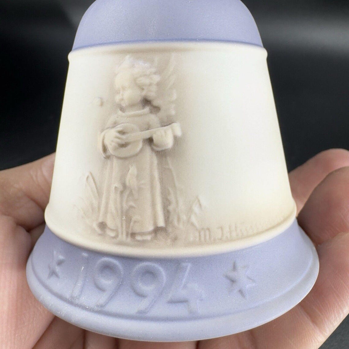 1994 Hummel Goebel Christmas Bell Ornament Festival Harmony Mandolin ...