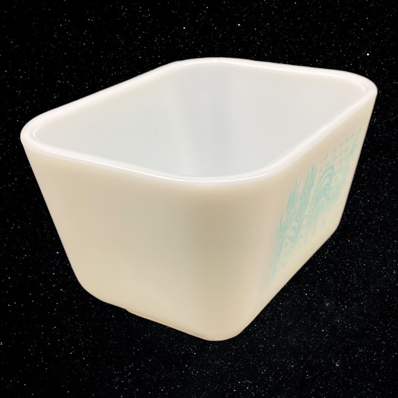 1960s Pyrex Turquoise Amish Butterprint Rooster Refrigerator - Etsy