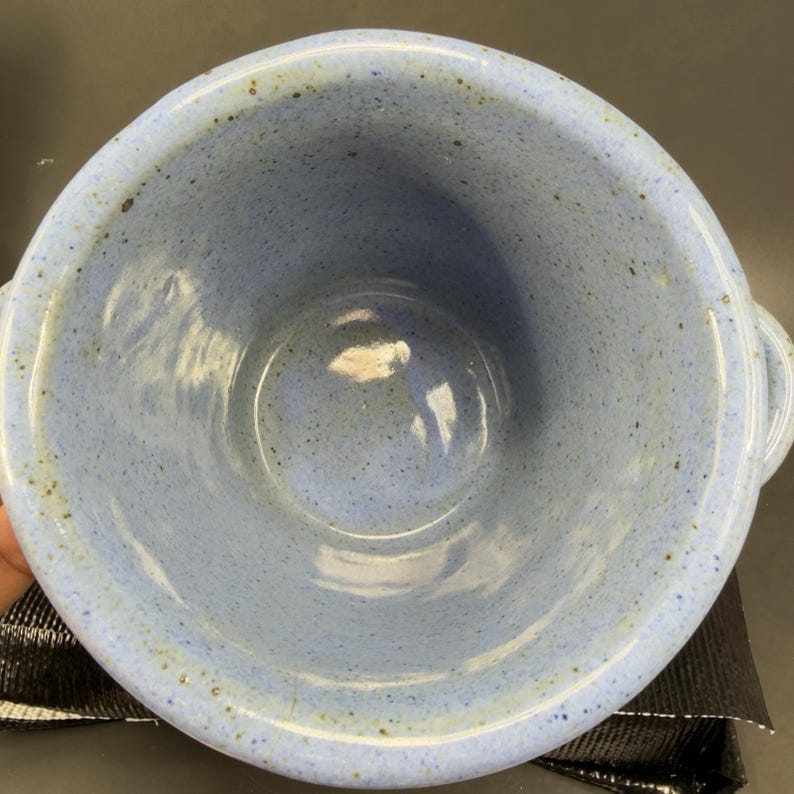Tom Chamberlain Pottery Stoneware Plant Pot Vase With Handles Vessel ...