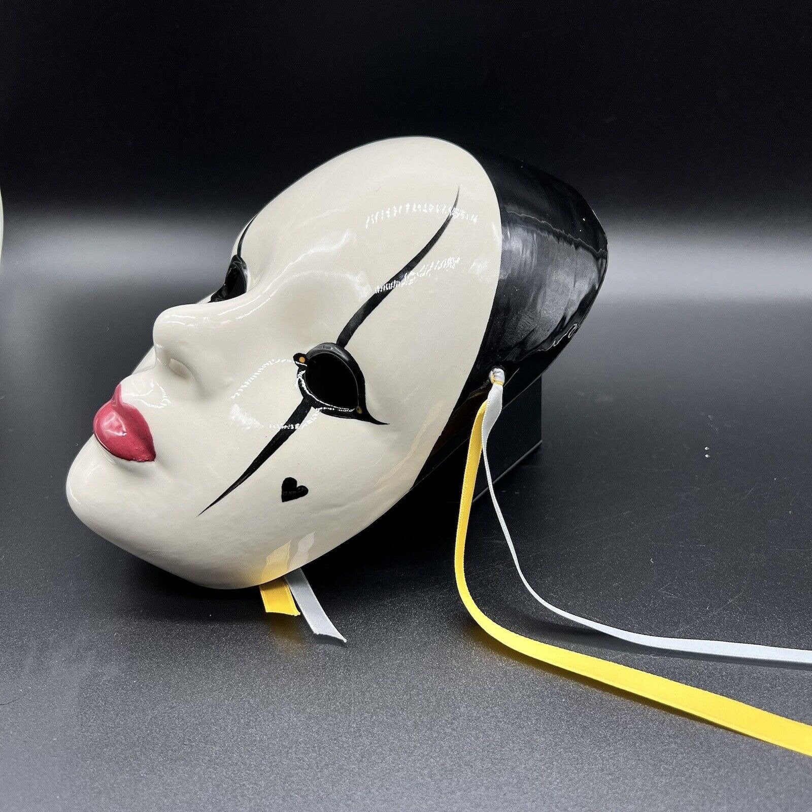 Kings & Clowns Fancy Faces Mask New Orleans Mardi Gras Signed Vtg ...