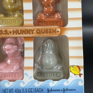 Vintage 1992 Johnson's Pooh & Pals Sudsy Little Soaps 4 Pack 1.5 Oz ...