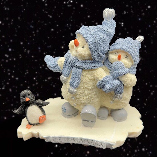 Snow Buddies Figurines - Etsy