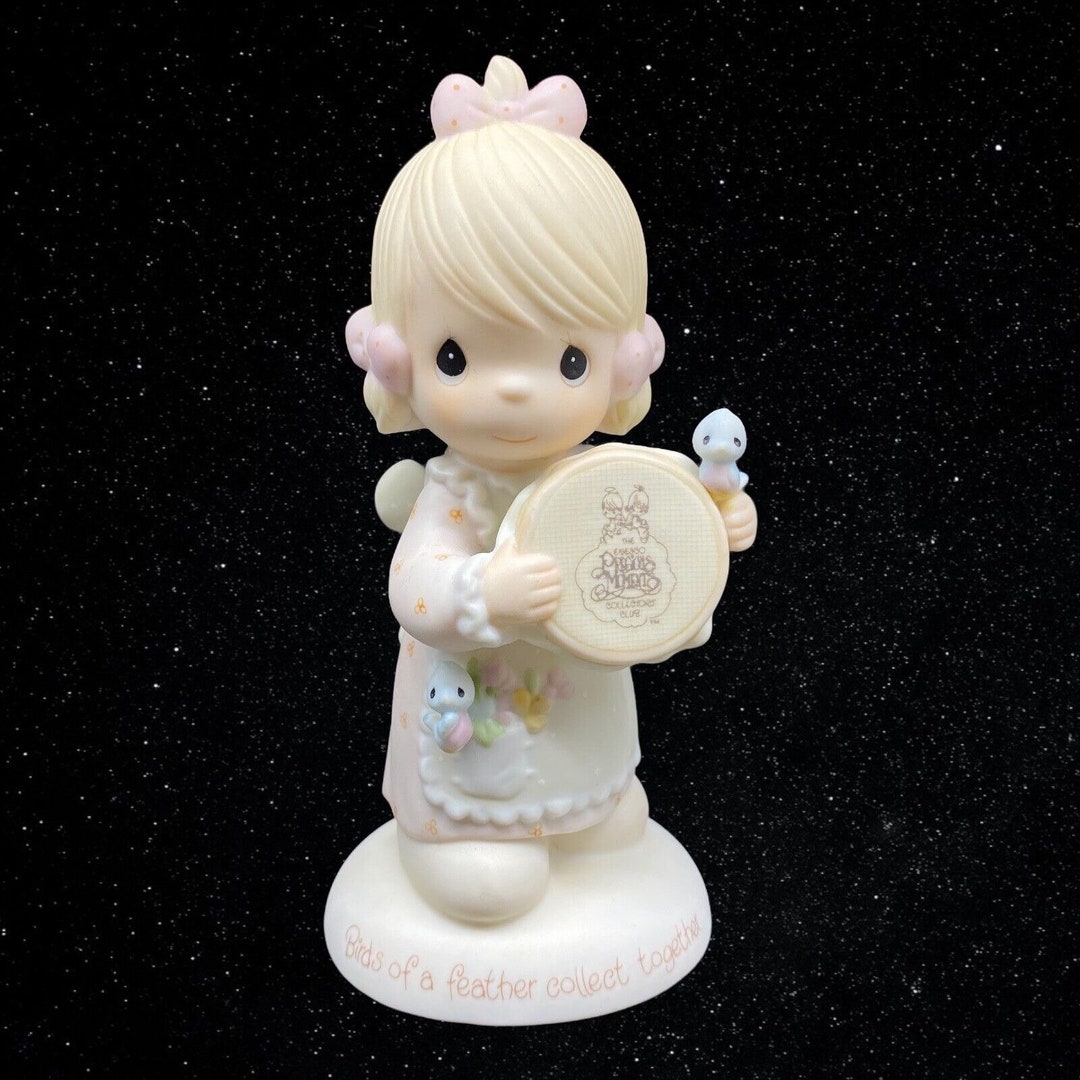 Precious Moments Birds of A Feather Collect Together 1986 - Etsy
