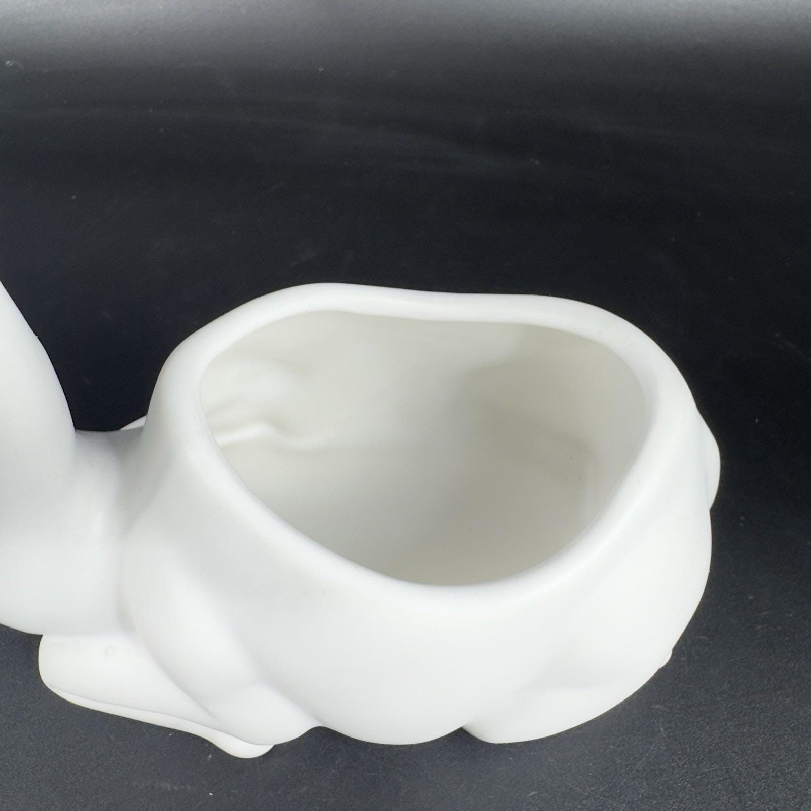 Fred One Lump or Two White Ceramic Camel Sugar Bowl Planter Flower Pot ...