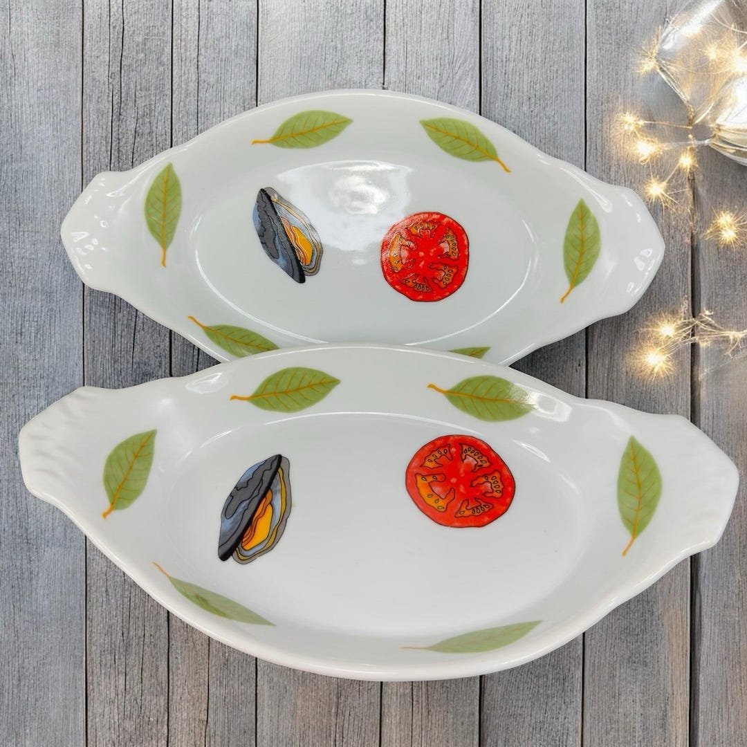 Bia Cordon Bleu M A Jilly Au Gratin Dishes With Handles Stoneware ...
