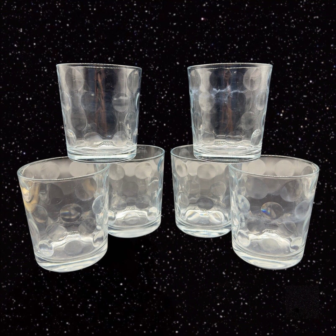 Pasabahce Art of Glass Turkey Crystal Clear Set of 6 Old Fashioned ...