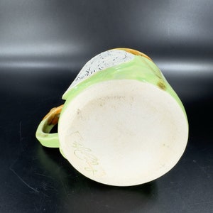 Hand Made Pottery Coffee Mug Cup Keep on Truckin Hard Working Student ...