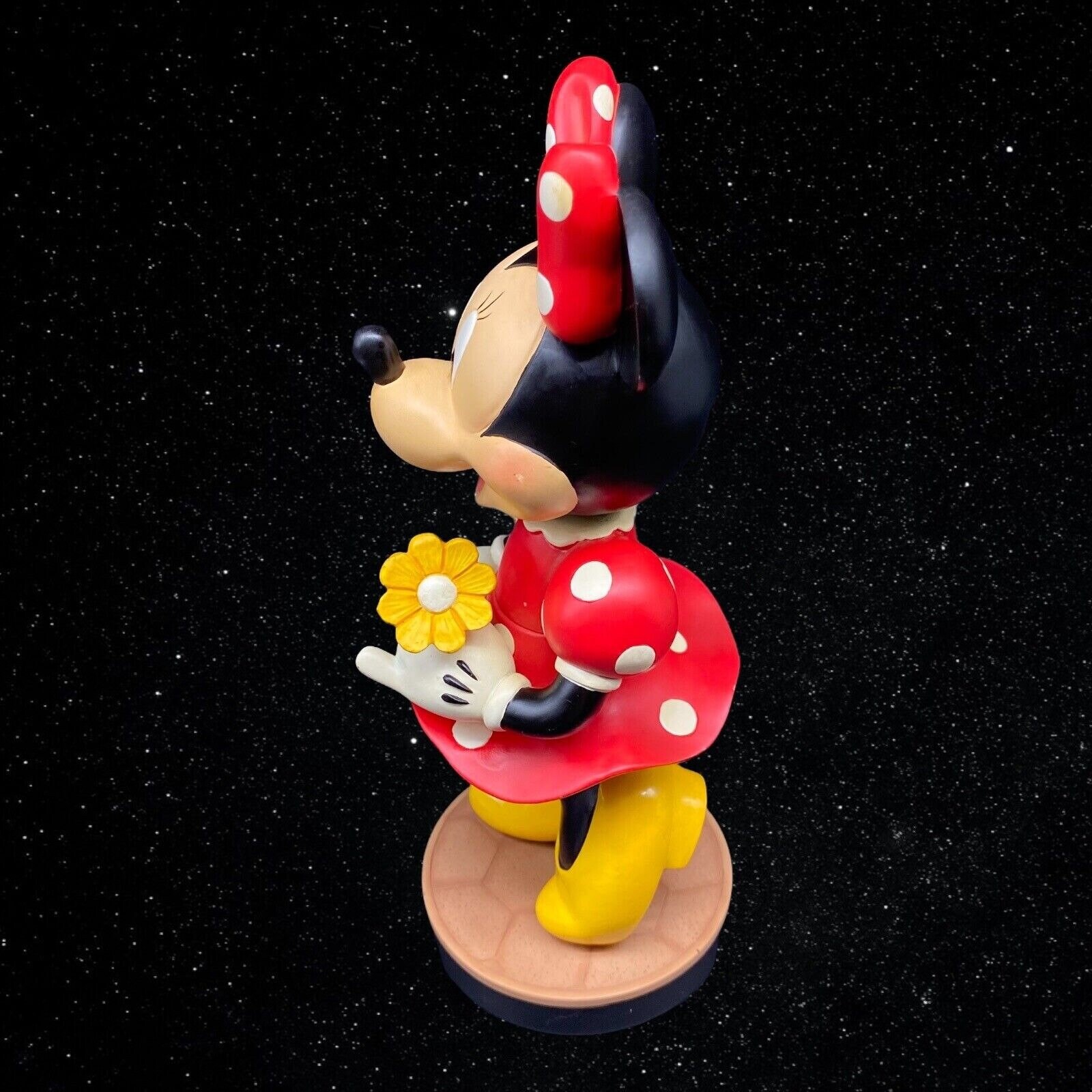 Walt Disney Minnie Mouse Red Polka Dot Dress Bobble Head 9T - Etsy