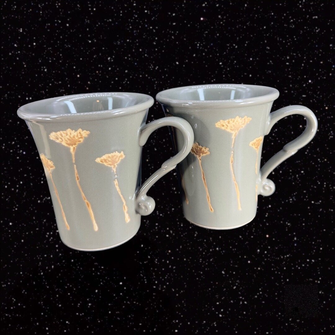 Sasaki Cornflowers Designed by Paula Zanger Coffee Mug Cup Ceramic Set ...