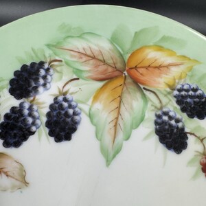 Antique Favorite Bavaria Germany Hand Painted Dish Plate Fine Porcelain ...