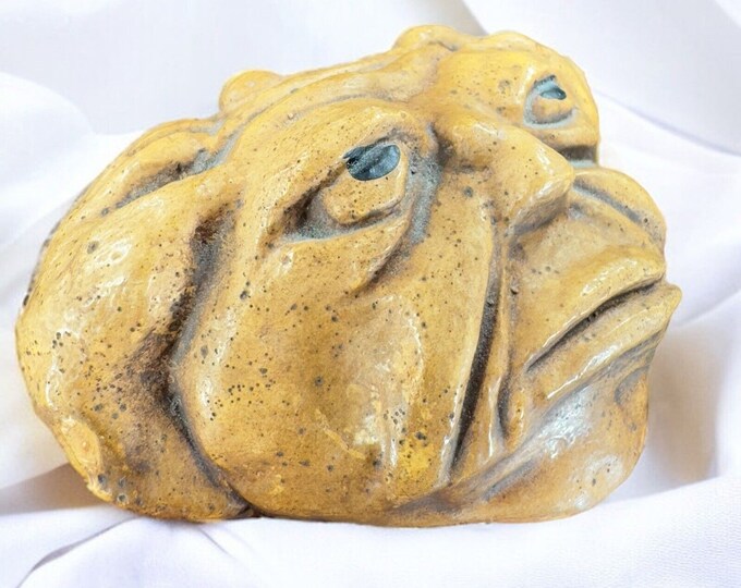 J P Worrywart Resin Ugly Abstract Face Whimsical Figurine Brown Matte ...