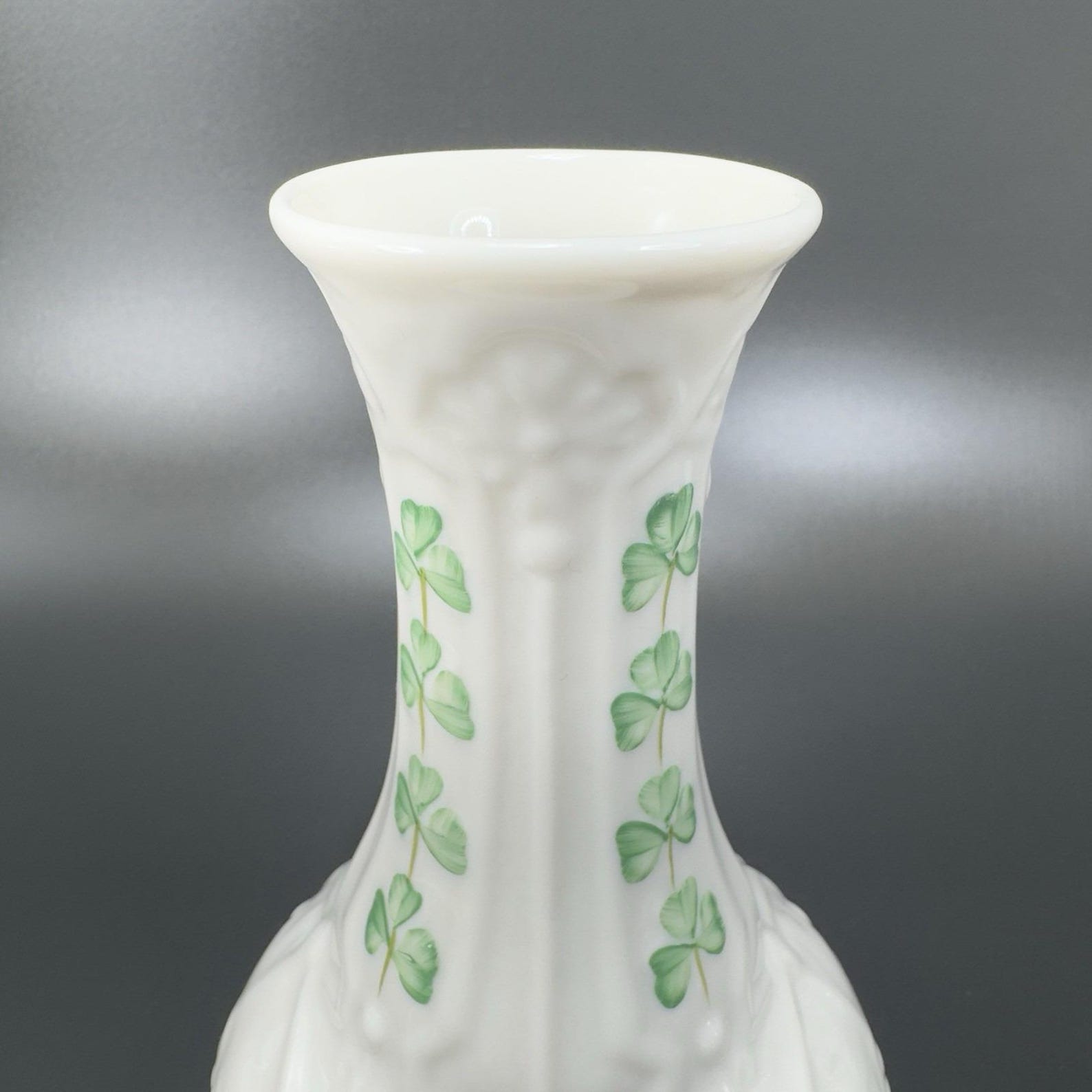 Belleek Shamrock Spill Limited Edition Archive Collection 2007 Vase ...