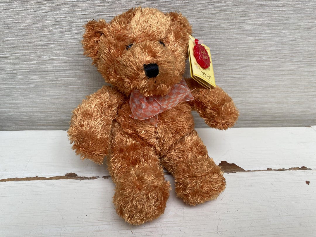 Keel Toys Teddy Bear With Ribbon Simply Soft Collection 20cm Cuddle ...