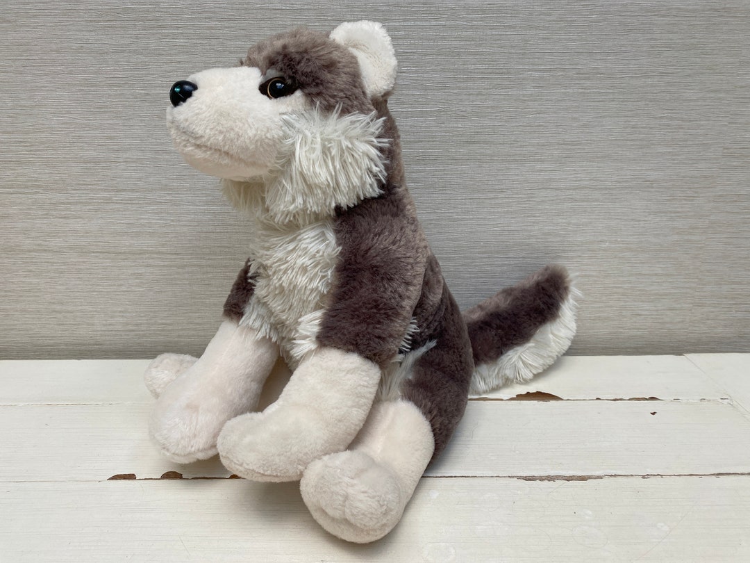 Longleat Wolf / Husky Soft Plush Toy 12 Ravensden - Etsy