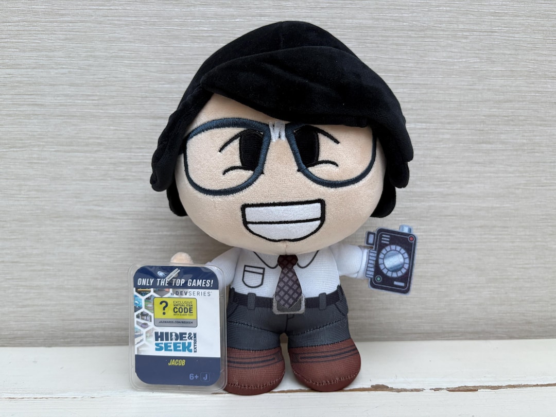 Roblox Dev Series Hide and Seek Extreme JACOB Plush Soft Toy Children's ...