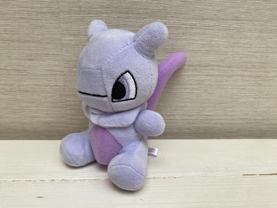 Official Pokemon Centre Mewtwo Plush Soft Toy 6" Nintendo / Creatures ...