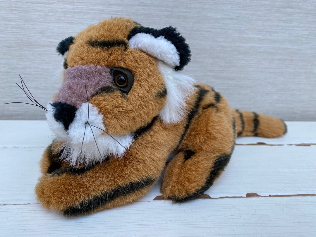Tiger Soft Toy Plush Stuffed Animal - 10 Inches - Etsy
