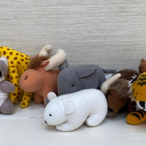 Mcdonalds Happy Meal Toy Endangered Animals Soft Plush Toys - Various ...