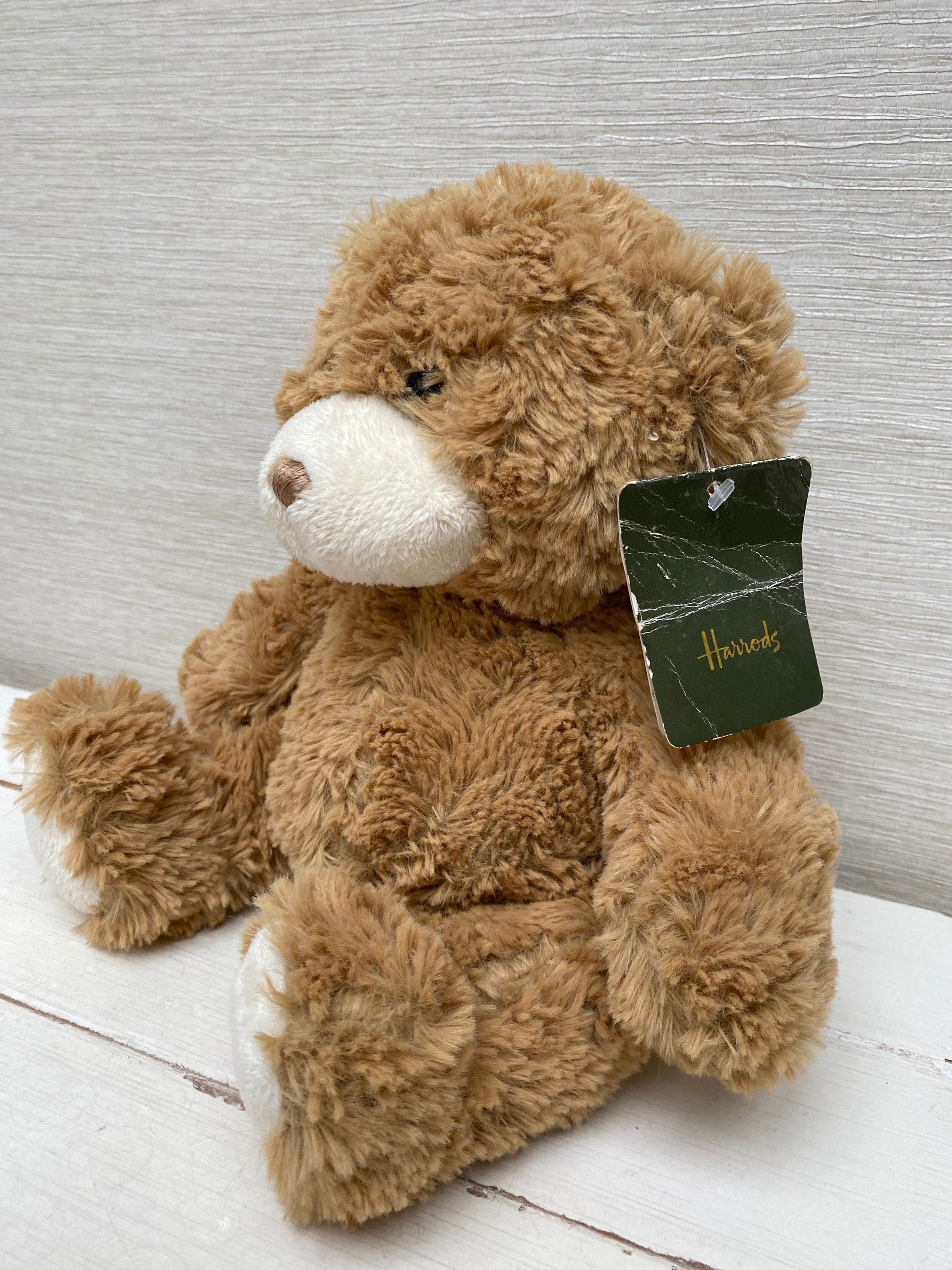 Kingsley Harrods Teddy Bear 12with Tag - Etsy
