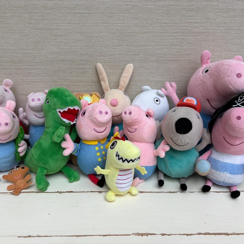 Peppa Pigs Teddy Bear - Etsy