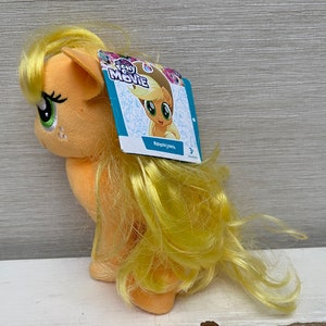 My Little Pony the Movie Applejack Yellow Soft Plush Toy 7" With Tag - Etsy