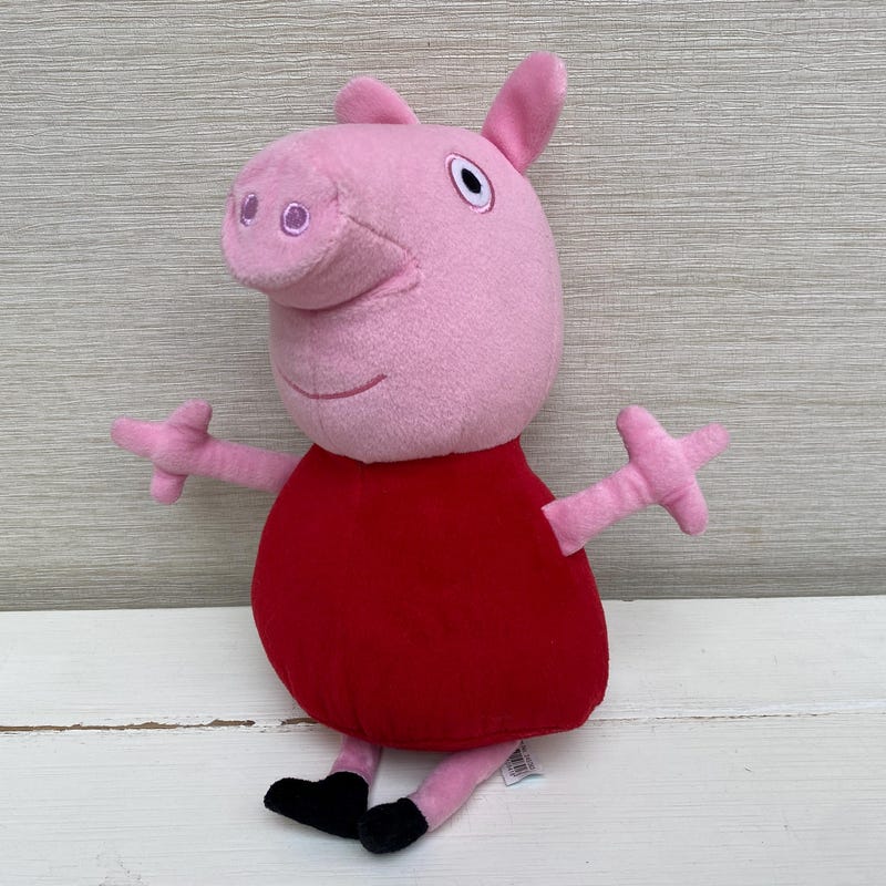 Peppa Pig Teddy Bear - Etsy