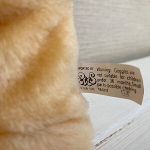 Vintage PMS Patamates Captain Pilot / Aviator Teddy Bear Plush Toy With ...