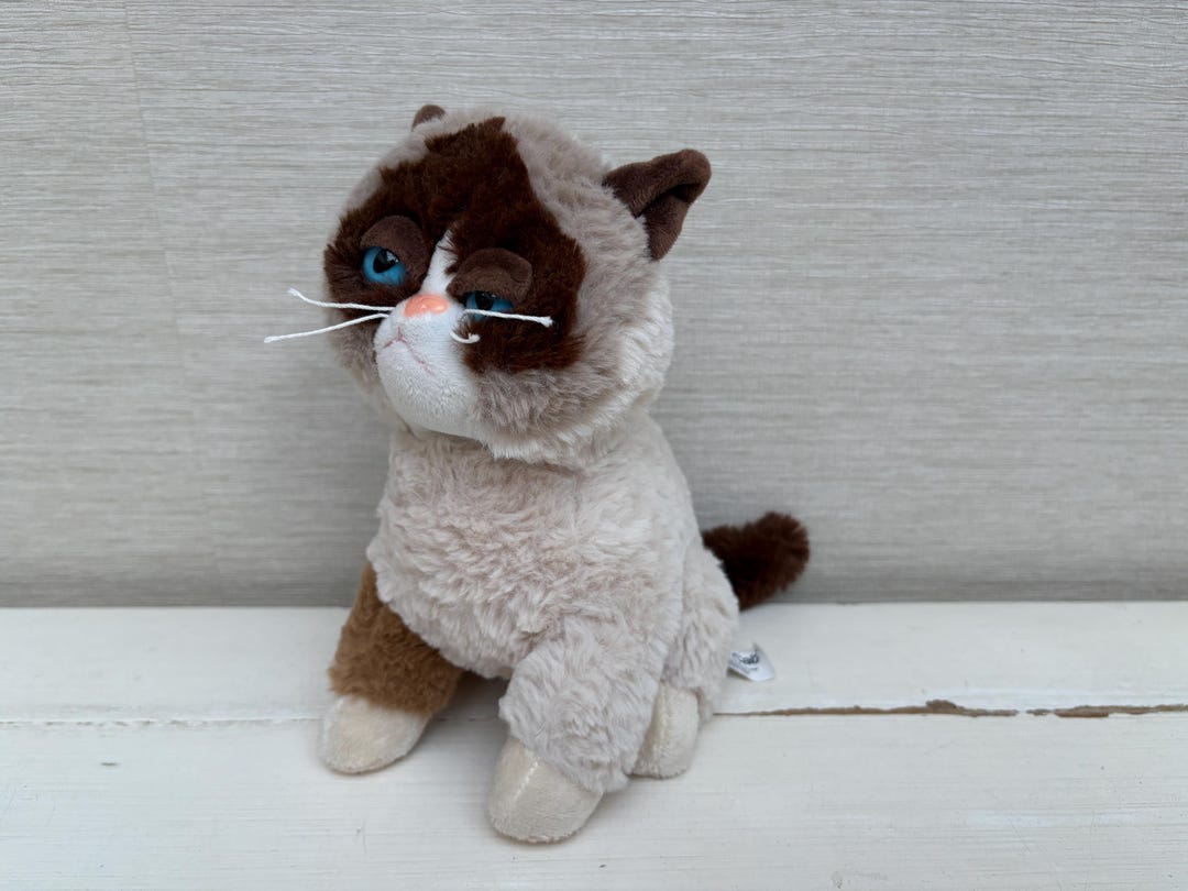 Grumpy Cat Soft Toy / Plush 9" - Etsy