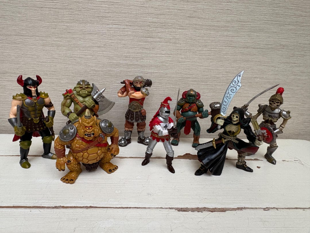 ELC Tower of Doom Mythical Monsters Warriors Ogre Knight Plastic ...