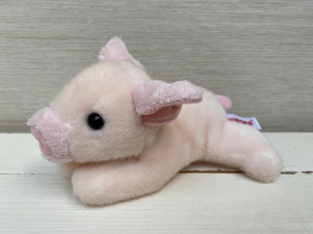 Aurora Soft Toy Cuddly Plush Pig Piglet Farm Animal Plushie 6.5 - Etsy