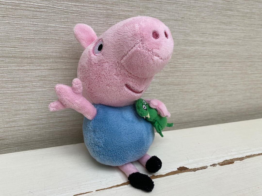 George Pig Plush Soft Toy TY Animal From Peppa Pig 7 " 2003 - Etsy