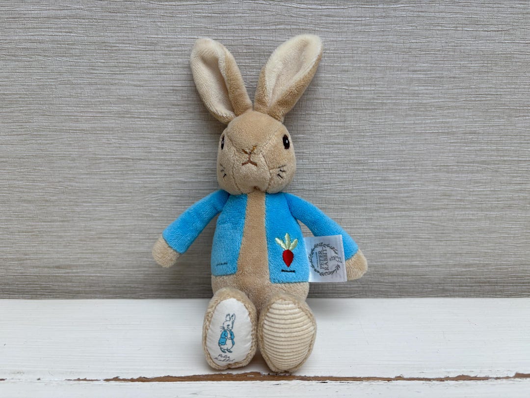 Peter Rabbit Beatrix Potter Rattle 2016 Soft Toy Plush 8 Inches - Etsy