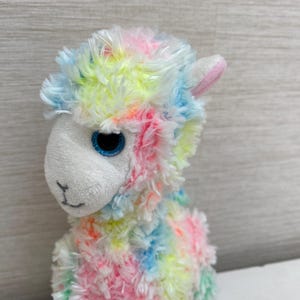 TY Beanie Baby - Soft Toy Plush Lola Llama 2018 Multicoloured - Etsy