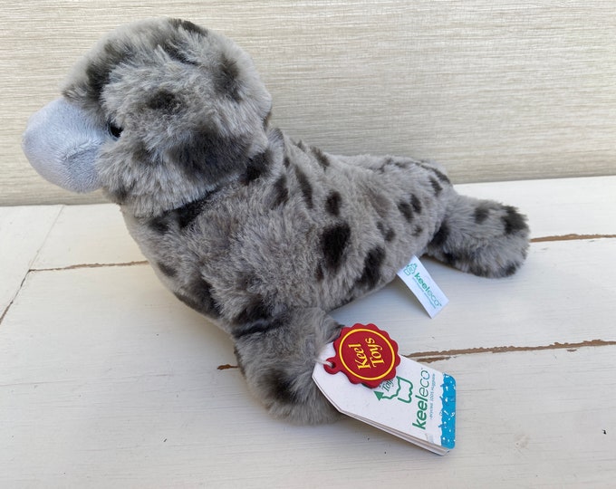 Keel Toys Keeleco Harbour Seal With Tags Plush Soft Toy - Etsy
