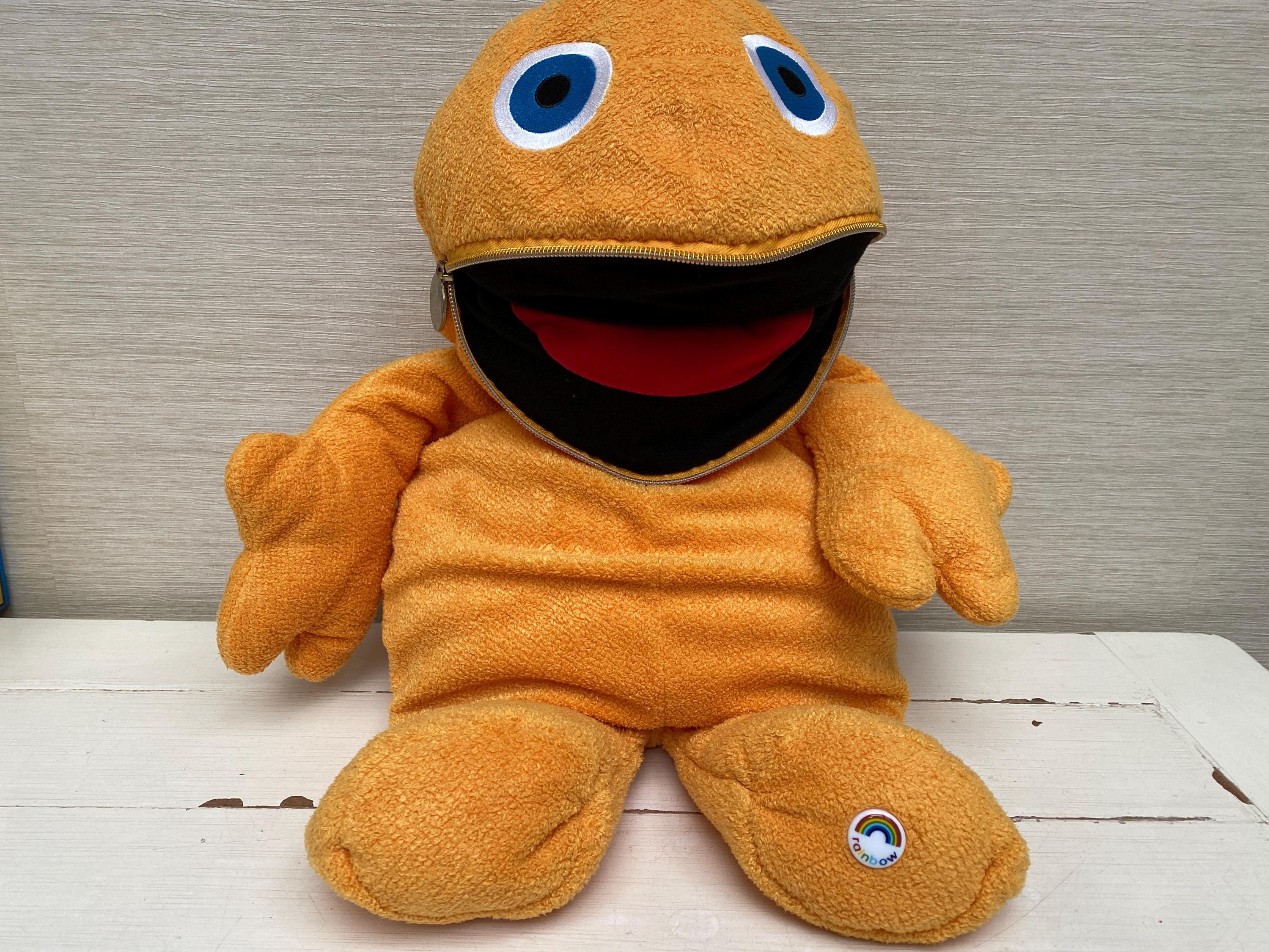Vintage 1972 Rainbow Zippy Soft Toy Plush PJ Pyjama Nightdress Case Retro Large 20 Childrens TV