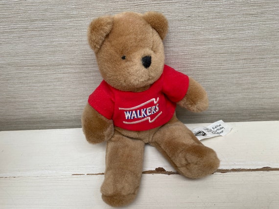 WALKERS Limited Edition 50th Birthday Teddy Bear 9 Plush Soft Toy Beanie Collectable Etsy UK