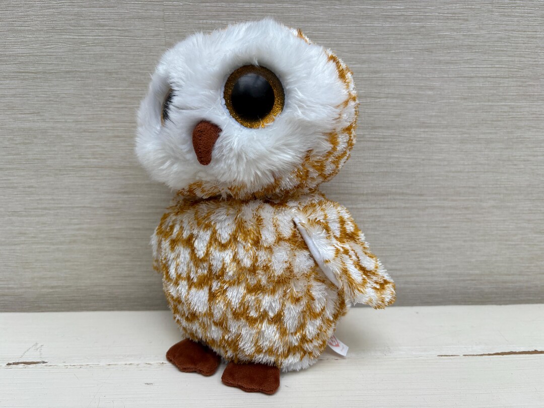 Ty Beanie Boos Swoops the Owl 2015 Soft Toy Plush Beanie 9" / 23 Cm - Etsy