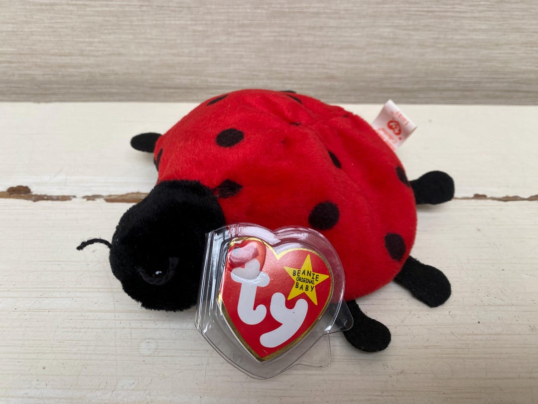 TY Beanie Babies Lucky the Ladybug Soft Toy Beanie Plush 5th January ...