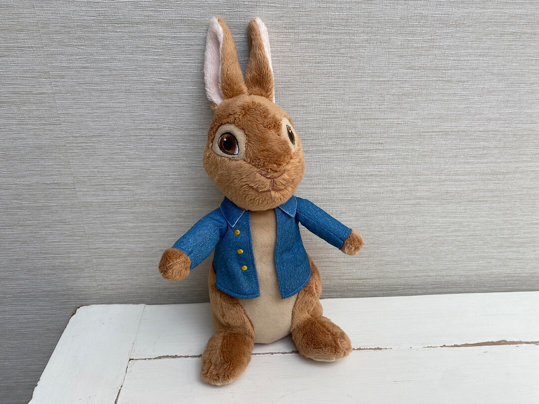 Peter Rabbit Soft Toy Plush the Runaway Movie 2021 Rainbow Designs 12 ...